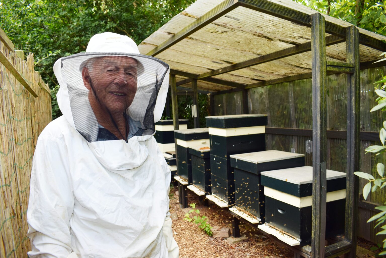 Henk (82) is imker in Dordrecht: 'In de Biesbosch staan ideale planten ...