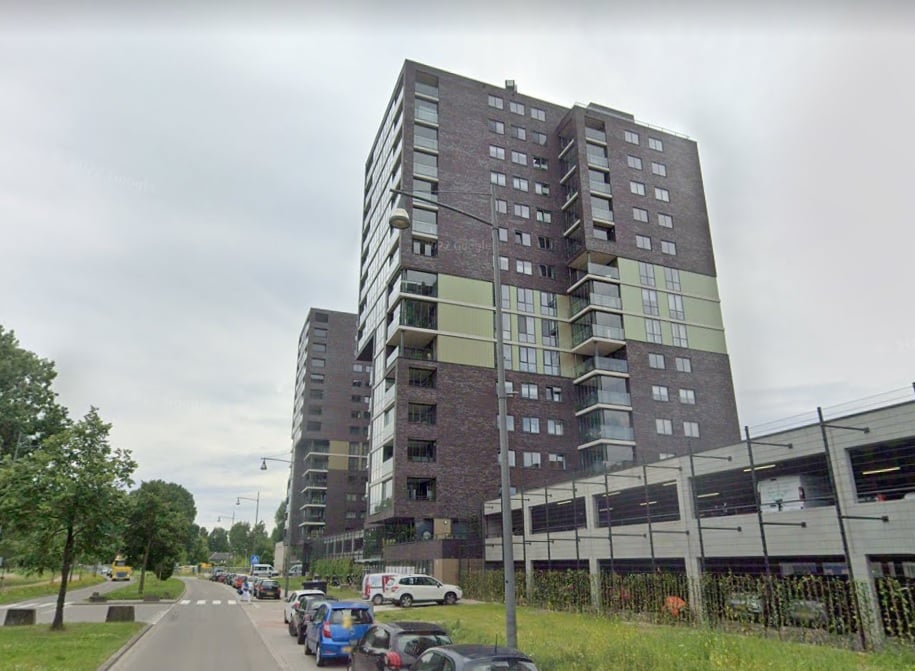 Fundaparel: vanuit dit appartement op de 13e etage heb je uitzicht over ...