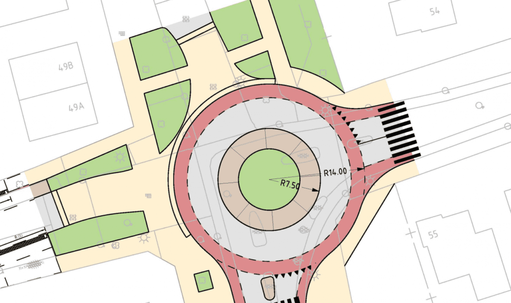 Let op! Kruispunt Molenstraat-Commandeursweg in Bennekom wordt rotonde ...