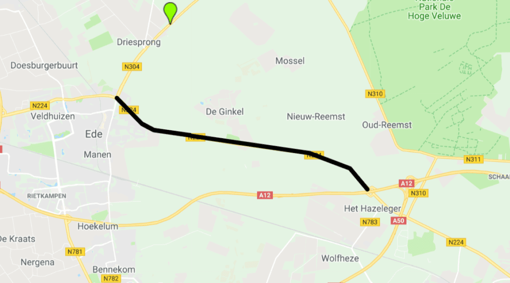 Opgelet! Deel van N224 dicht tijdens Airborne Luchtlandingen