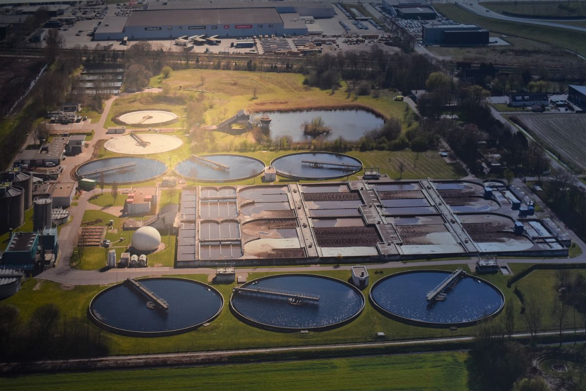 Binnenkijken bij de rioolwaterzuivering in Ede