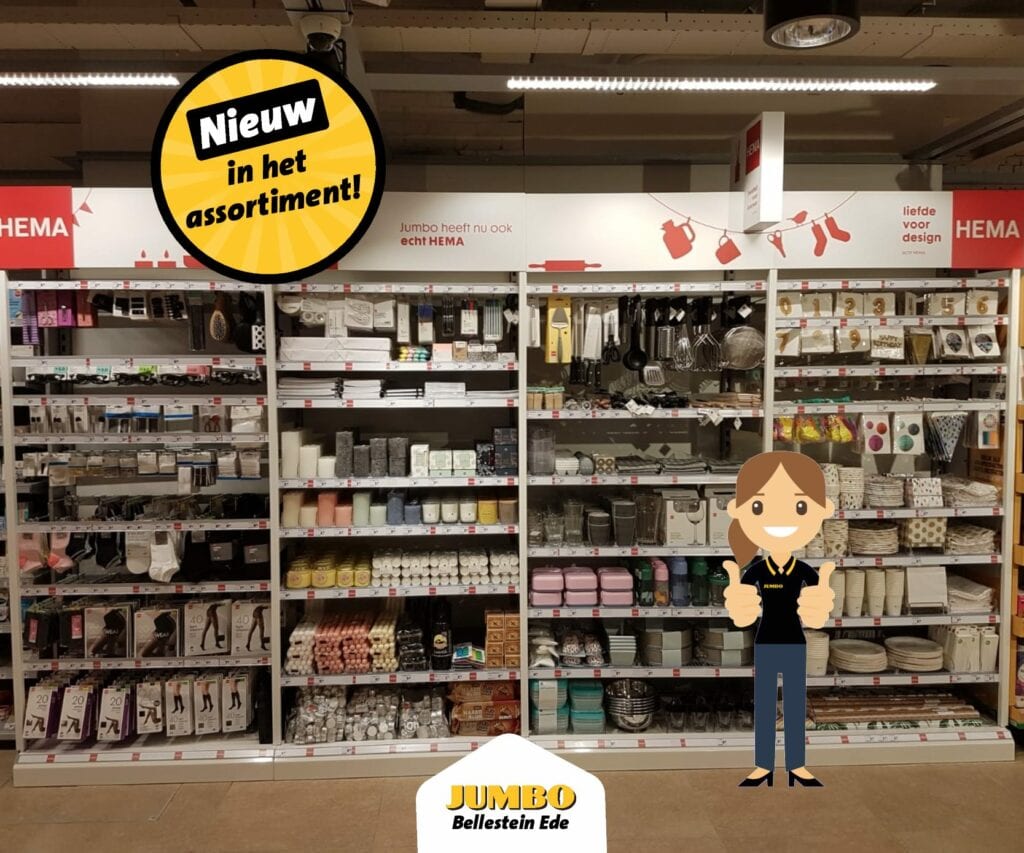 Hier in Veldhuizen kun je nu toch Hema-producten kopen - indebuurt Ede