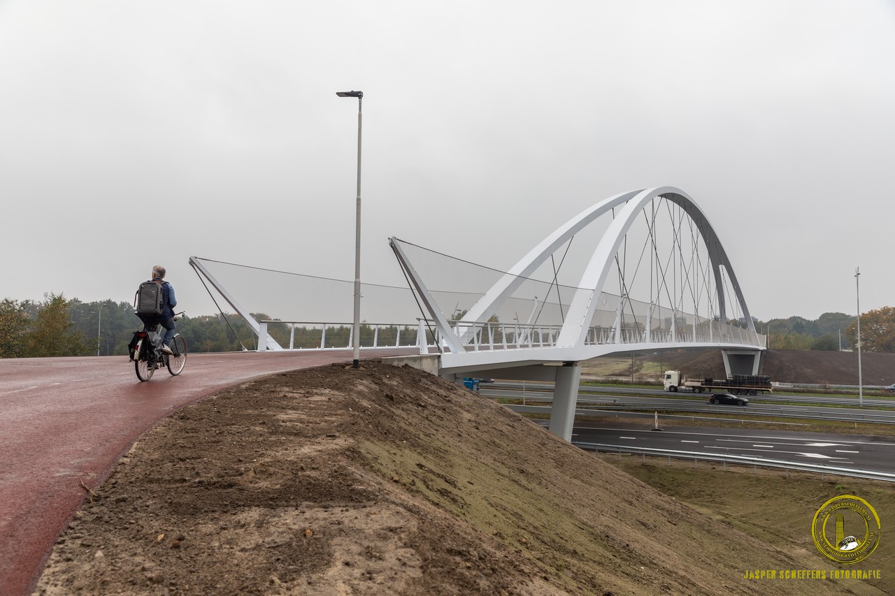 Fietsbrug Tegenbosch is officieel geopend en dat zag er zo uit!