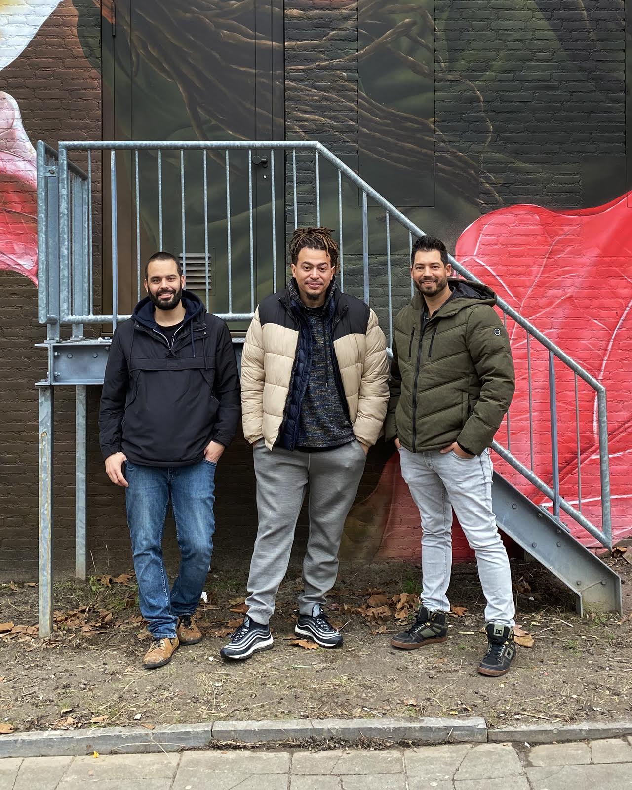 Studio Giftig maakt muurschildering in Eindhoven: 'Eerbetoon aan Fresku'