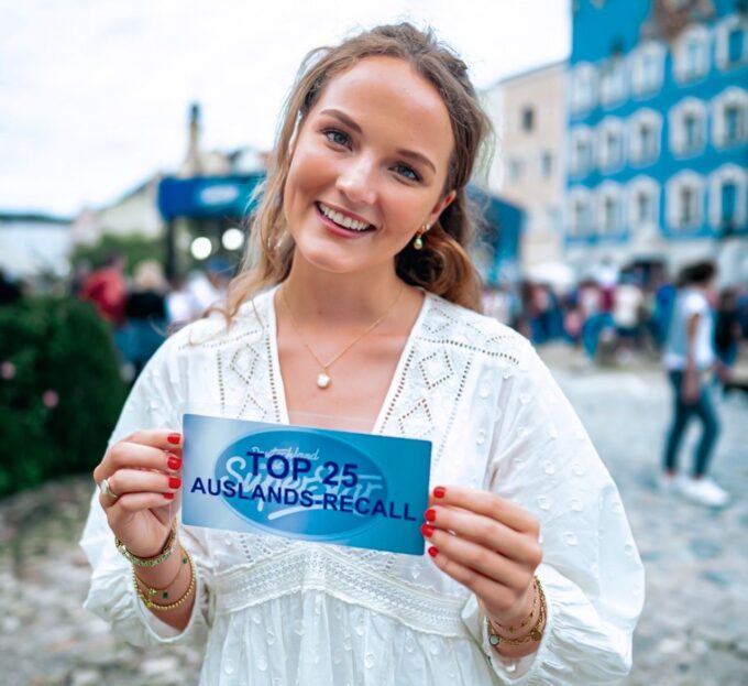 Eindhovense Amber doet mee aan de Duitse Idols