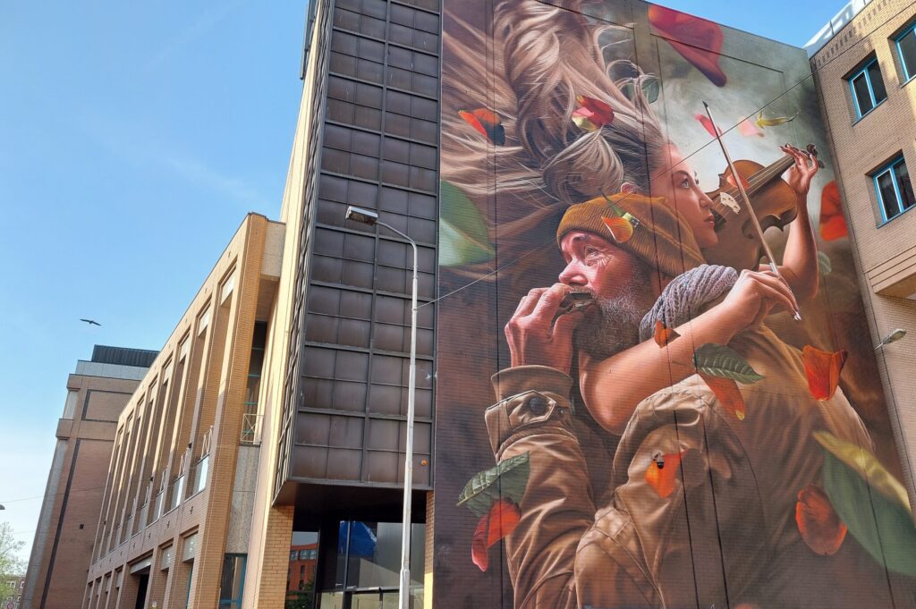 Trots! Mooiste muurschildering van de wereld komt uit Eindhoven