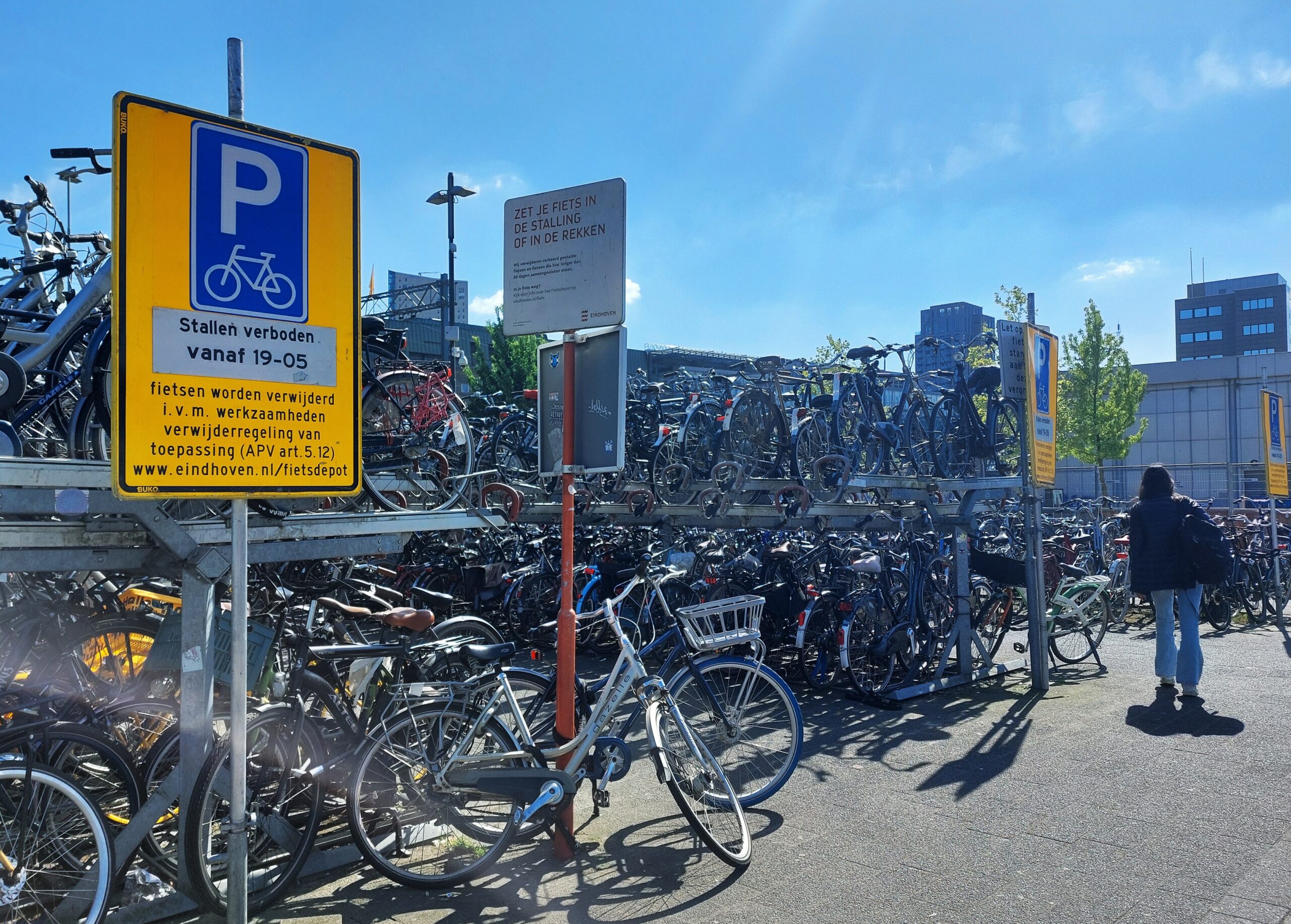Werkzaamheden fietsenstalling bij het station: dit wil je weten