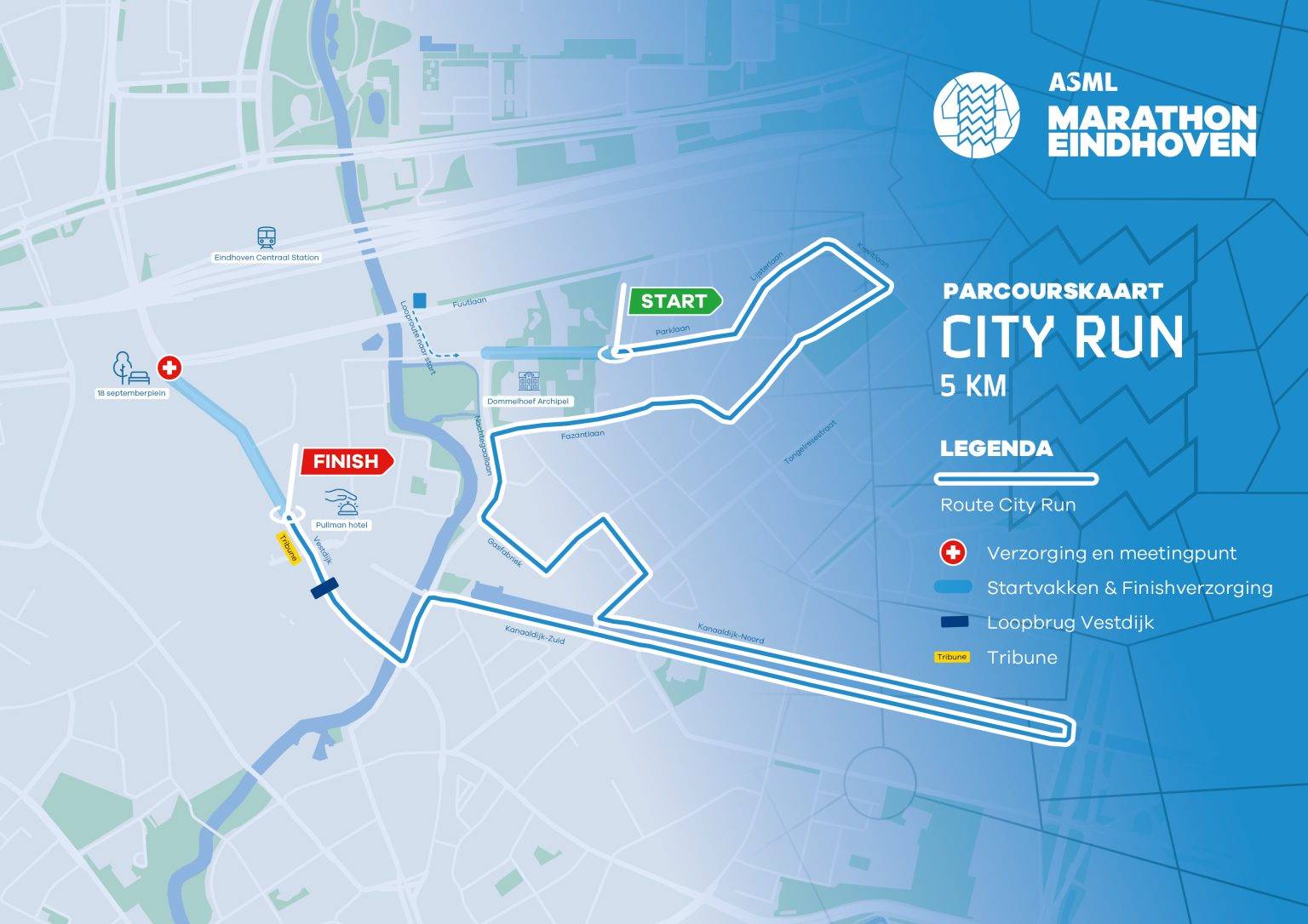 Dit is de route van de ASML Marathon Eindhoven 2025