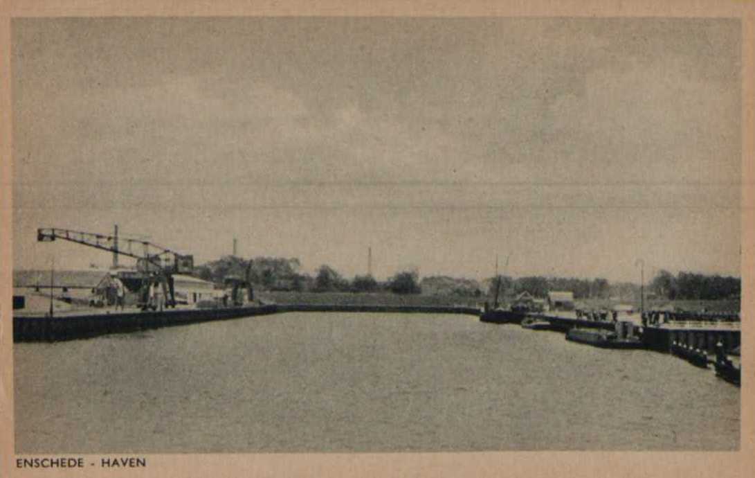 Toen in: zo zag de Enschedese haven er vroeger uit