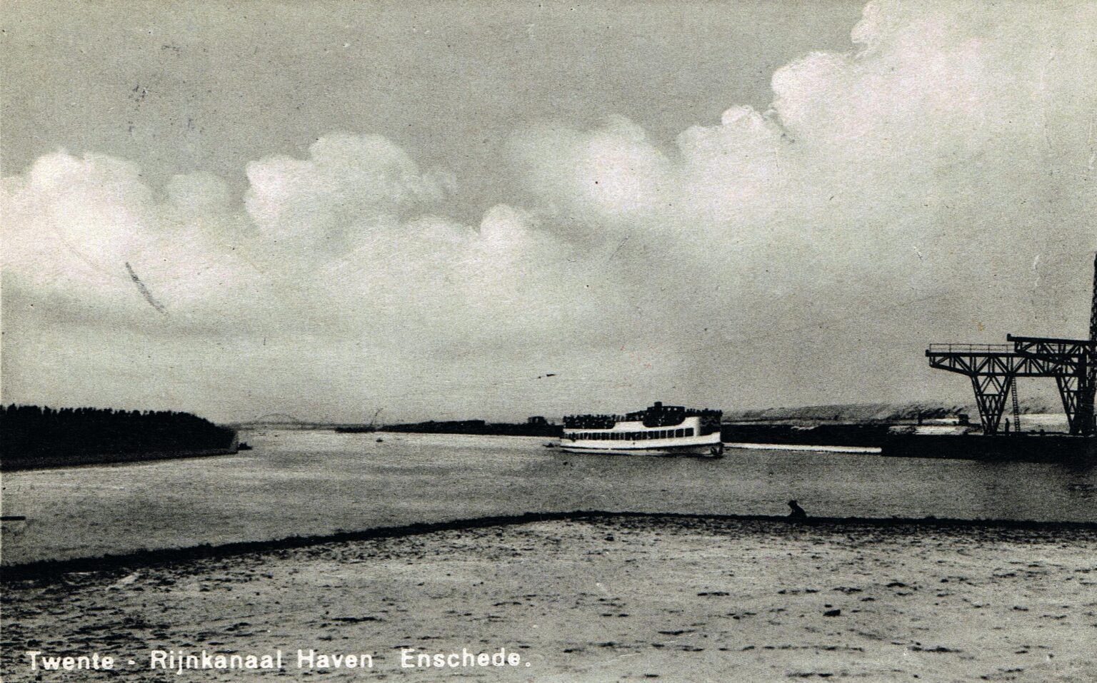 Toen in: zo zag de Enschedese haven er vroeger uit