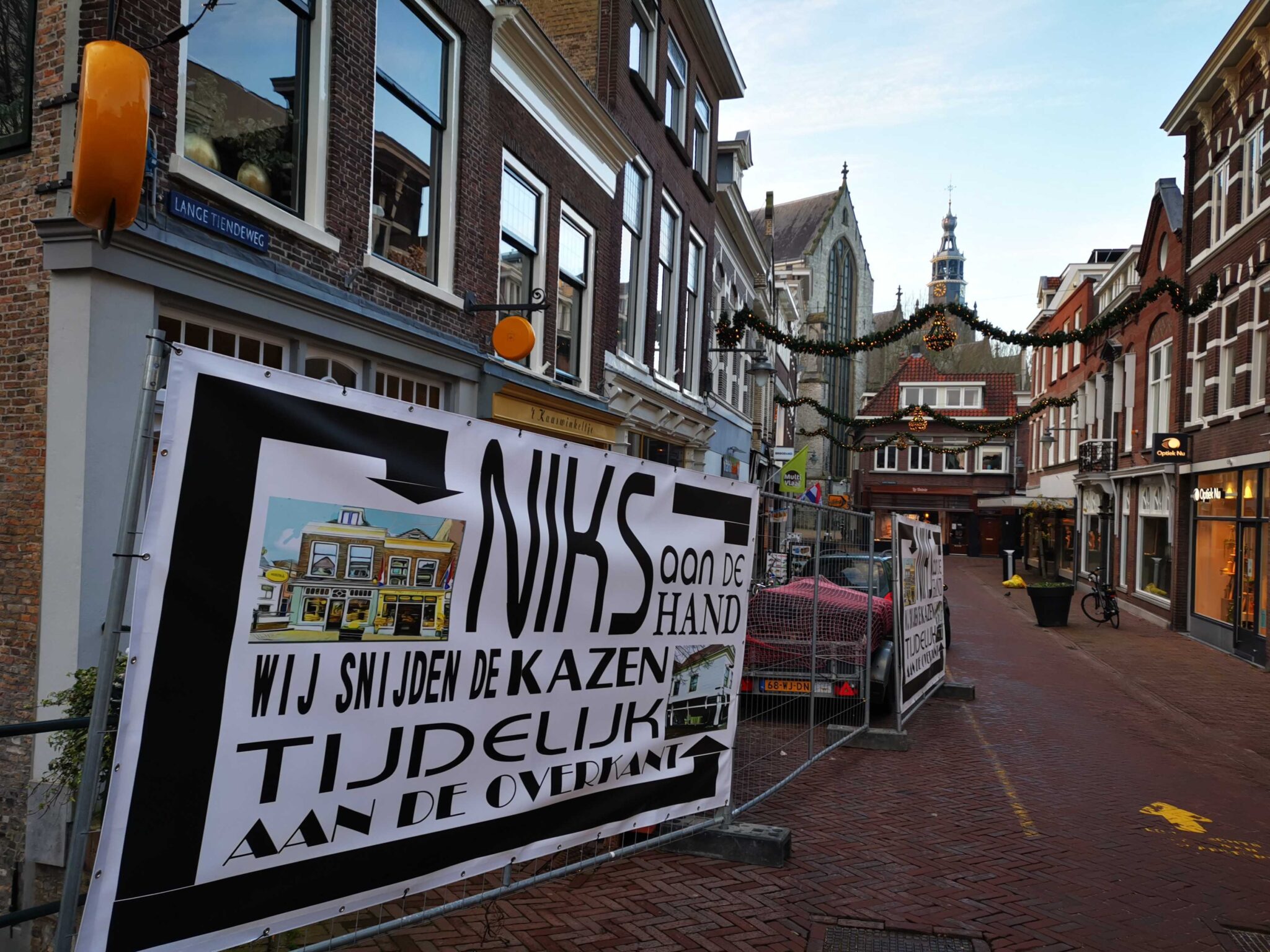 IJssalon David's Gelato is tijdelijk veranderd in een kaaswinkel ...