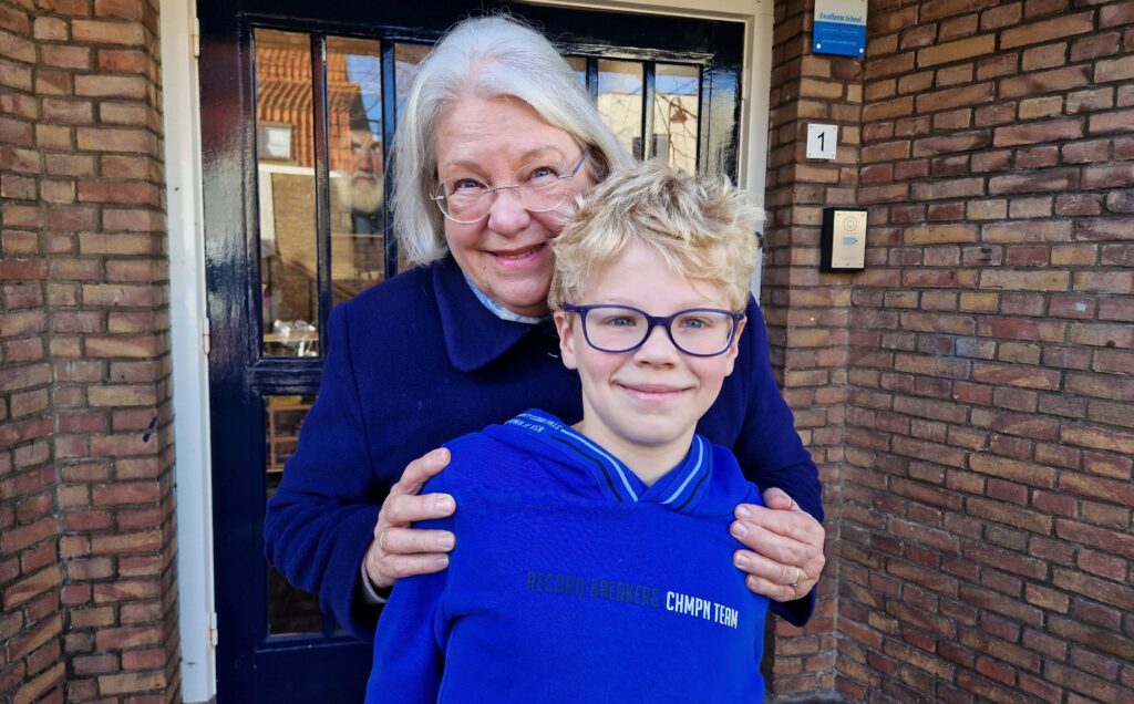 Melle en zijn oma Georgette zaten op dezelfde school: 'De Casimirschool ...