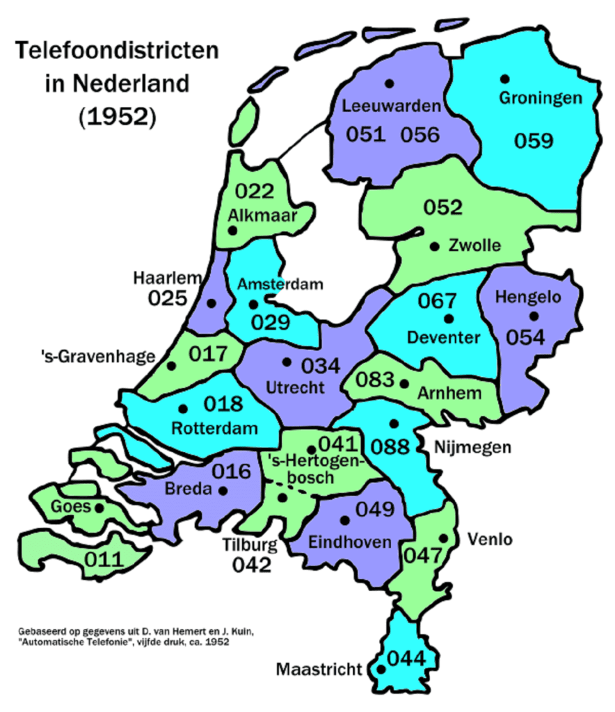 Mysterie opgelost: dit is waarom Haarlem netnummer 023 heeft én een ...