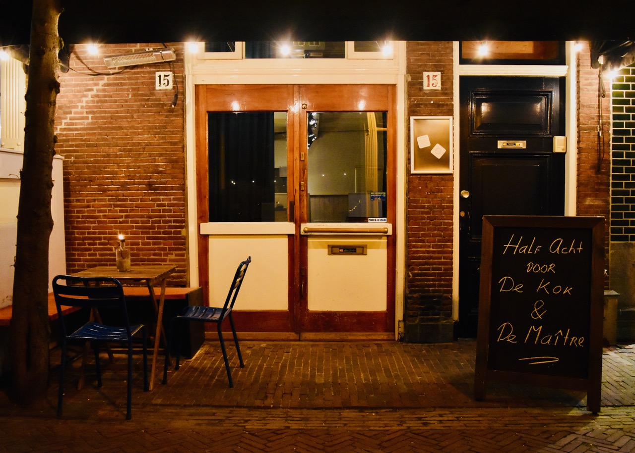 Pop-up restaurant Half Acht - indebuurt Haarlem