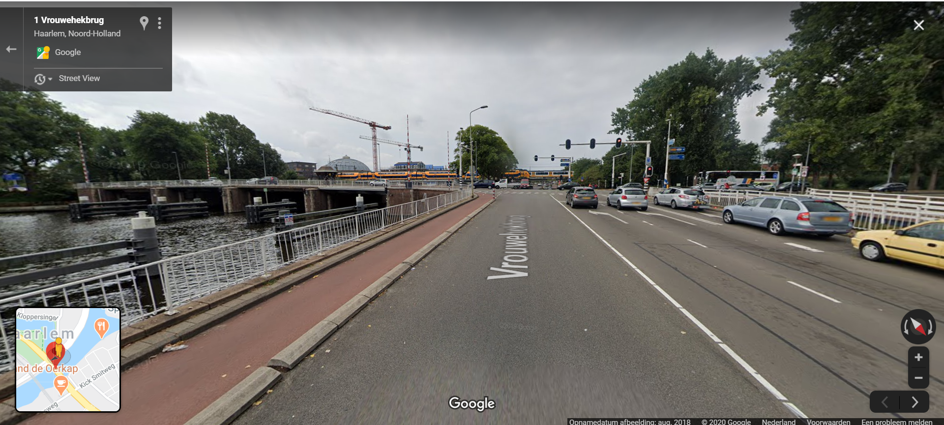 Opgelet: omleidingen door plaatsen nieuwe stoplichten Prinsenbrug - indebuurt Haarlem