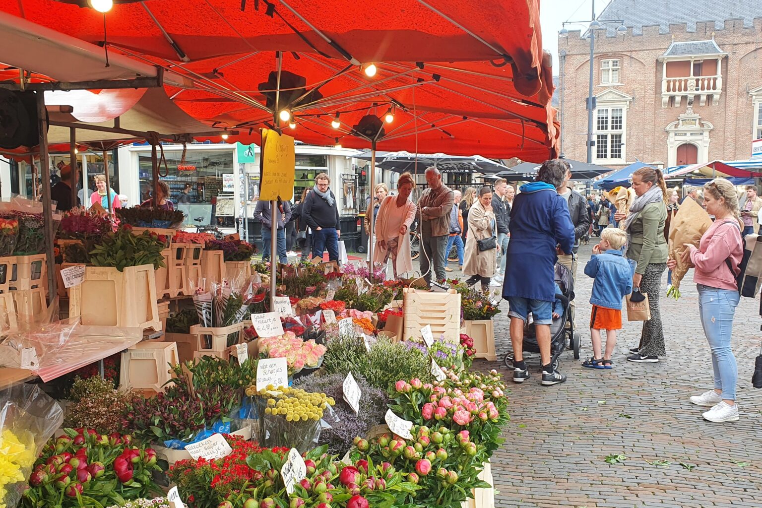 Alle markten in Haarlem: op deze plekken en dagen staan ze er ...