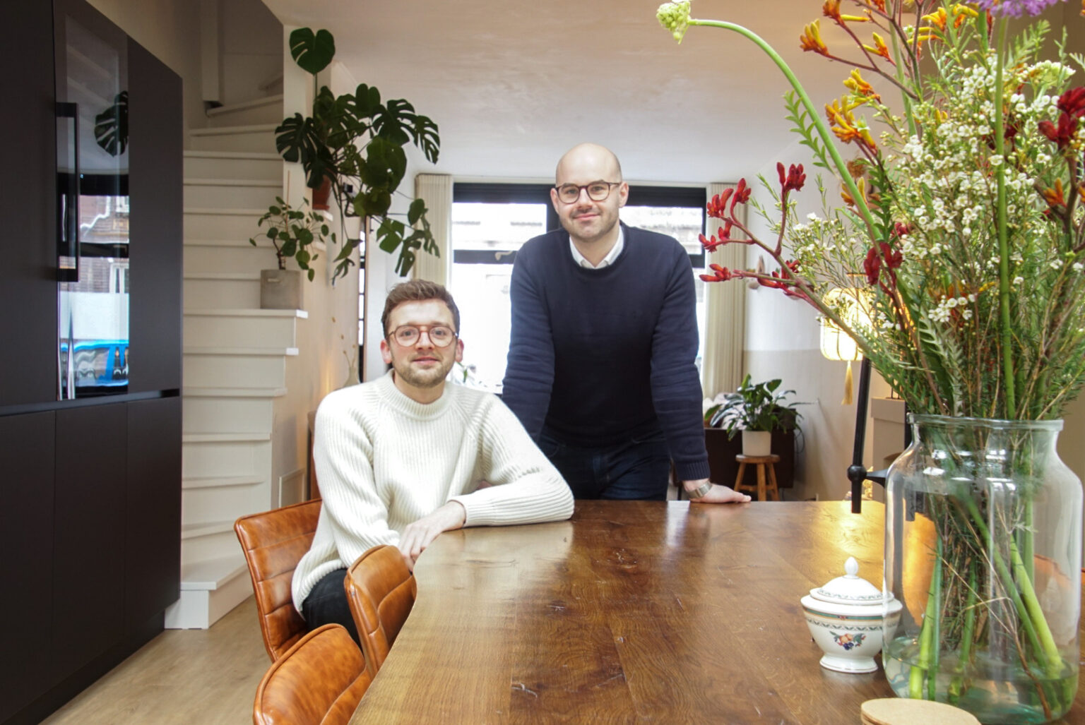 Binnenkijken bij Tom en Koen: 'Onze keuken is negen meter lang ...