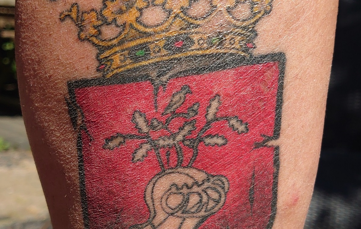 Ronald heeft een tattoo van Helmond: 'Ik begon op mijn vijftigste met ...