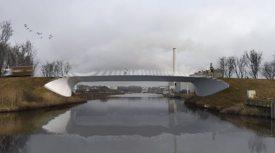 De nieuwe Boekelosebrug wordt ingevaren én jij kunt er live bij zijn ...