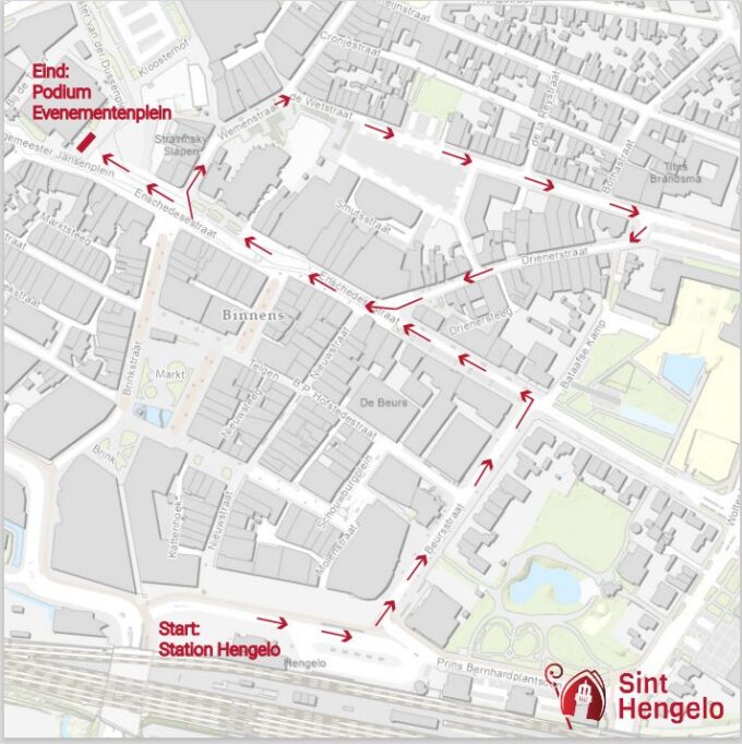Sinterklaasintocht 2023 in Hengelo: dit is de route door het centrum ...