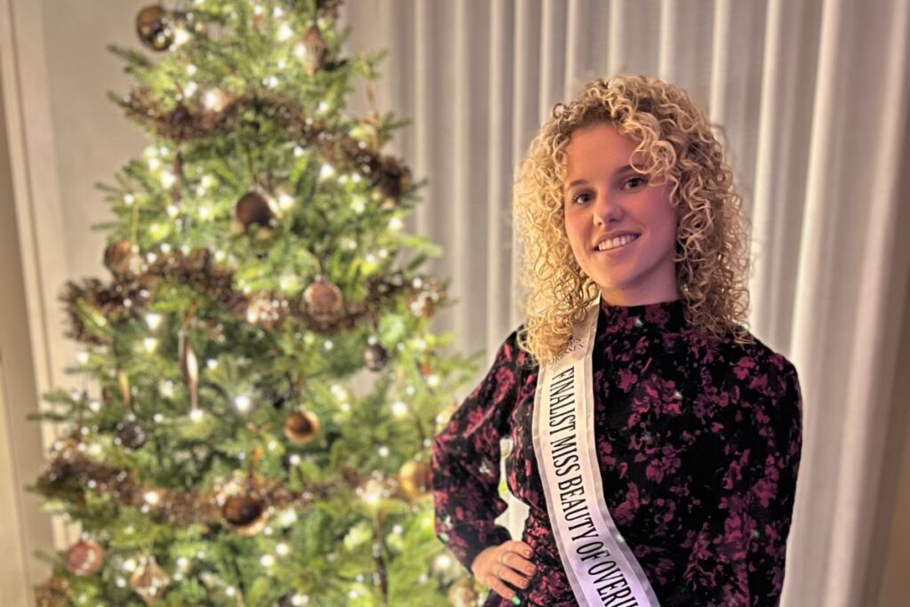 Aniek dingt mee naar titel Miss Beauty of Overijssel 2024