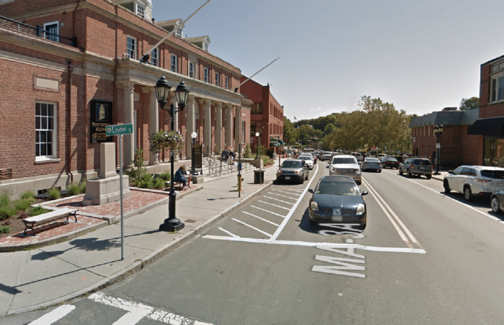 Fun fact: In Amerika hebben meerdere straten de naam Leyden Street ...