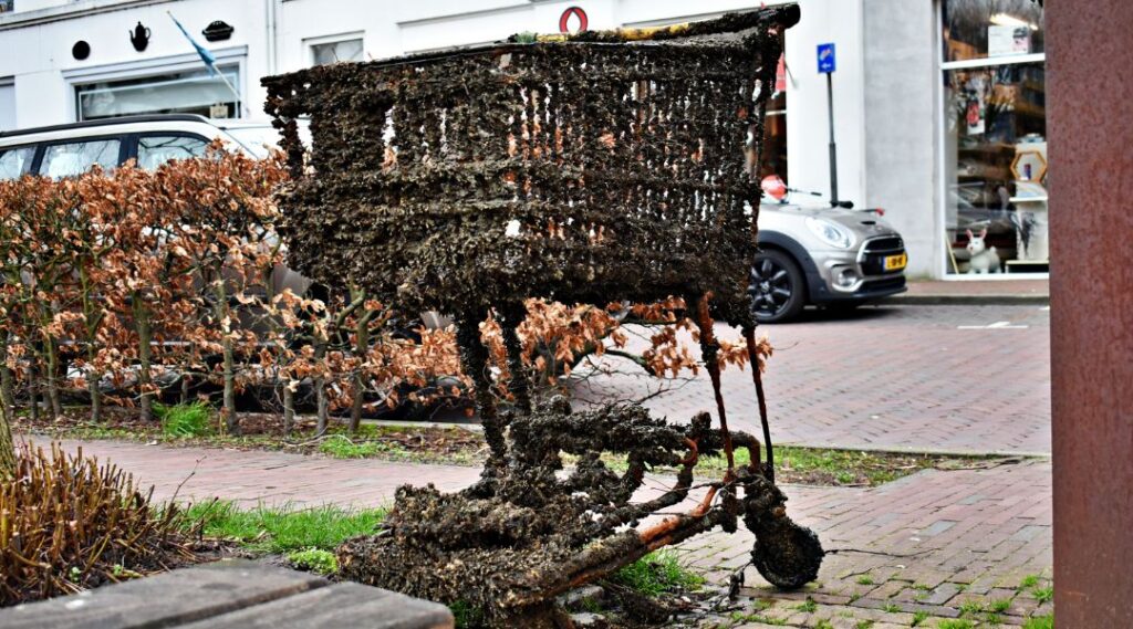 Ivo viste met zijn vader een 20 jaar oud winkelwagentje van de Konmar ...
