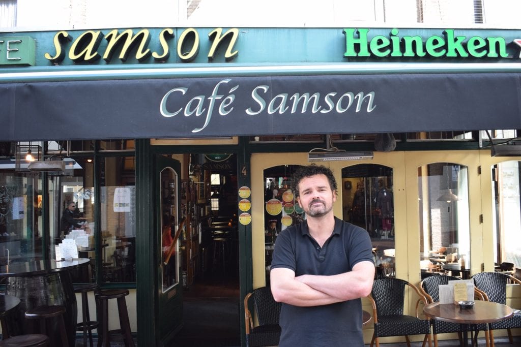 Toekomstig eigenaar Bjorn van Café Samson: "Ooit wil ik hier ook eten ...