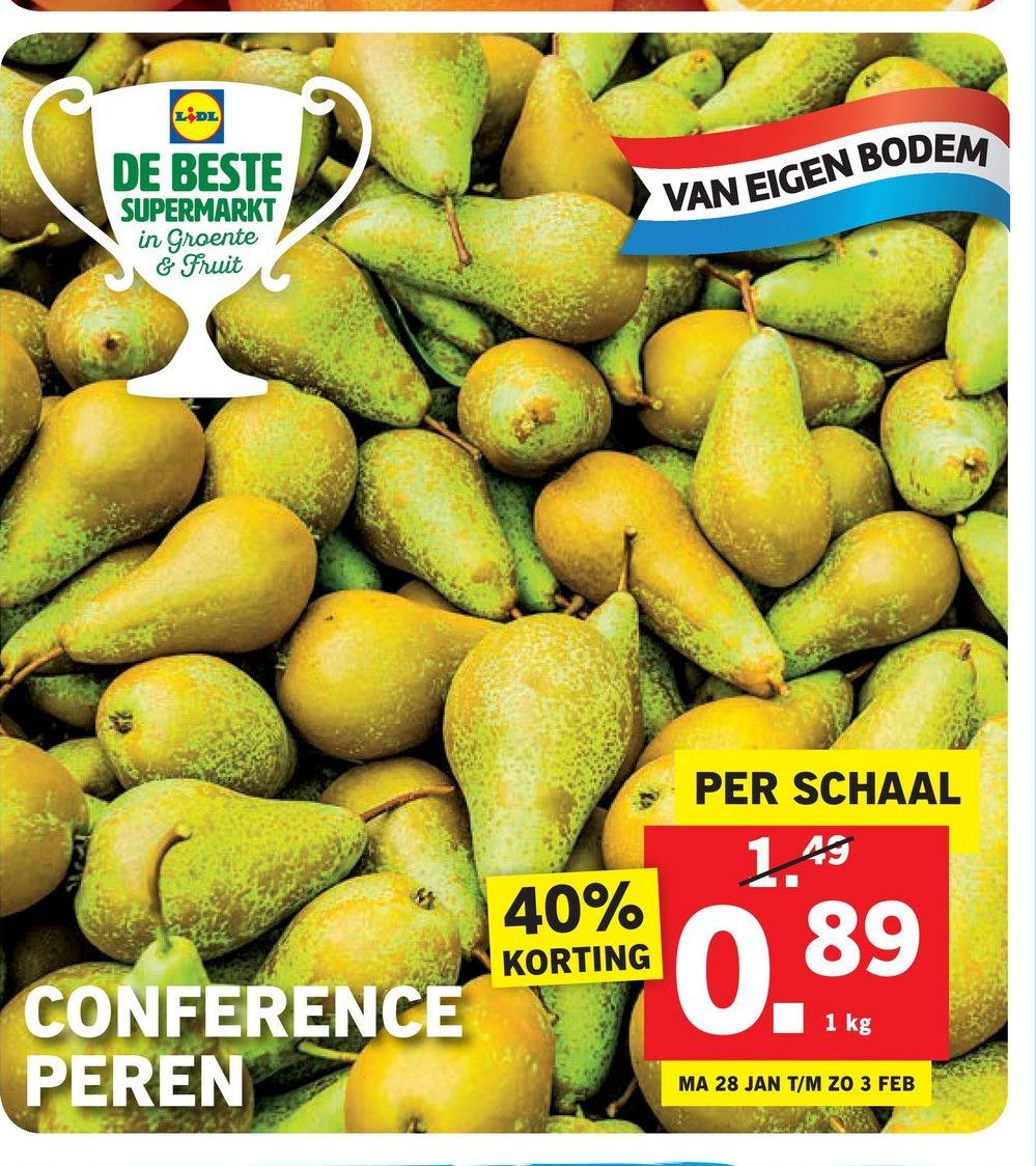 Conference peren - indebuurt Nijmegen