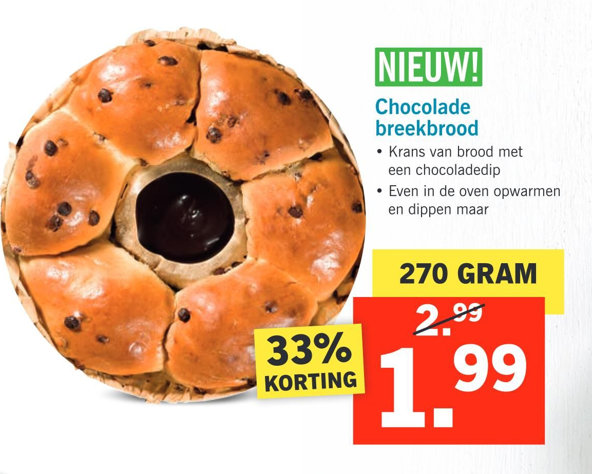 Chocolade breekbrood - indebuurt Nijmegen