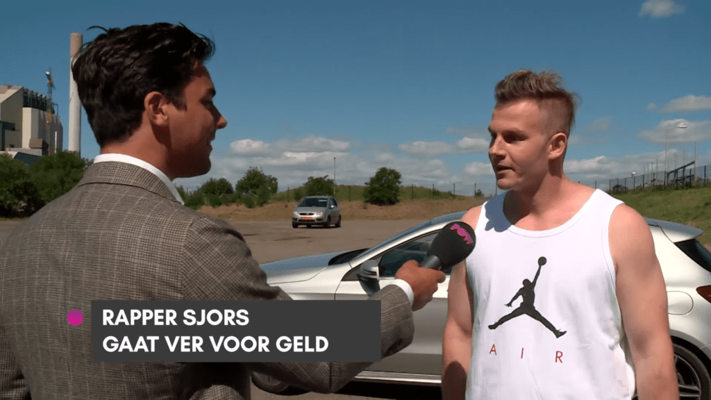 Hilarisch: Rapper Sjors nam met PowNed in Nijmegen zijn nieuwe ...