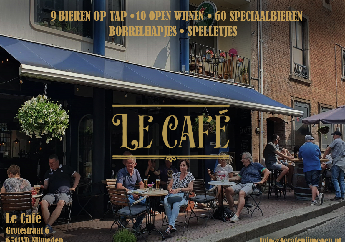 LE Cafe Nijmegen - indebuurt Nijmegen
