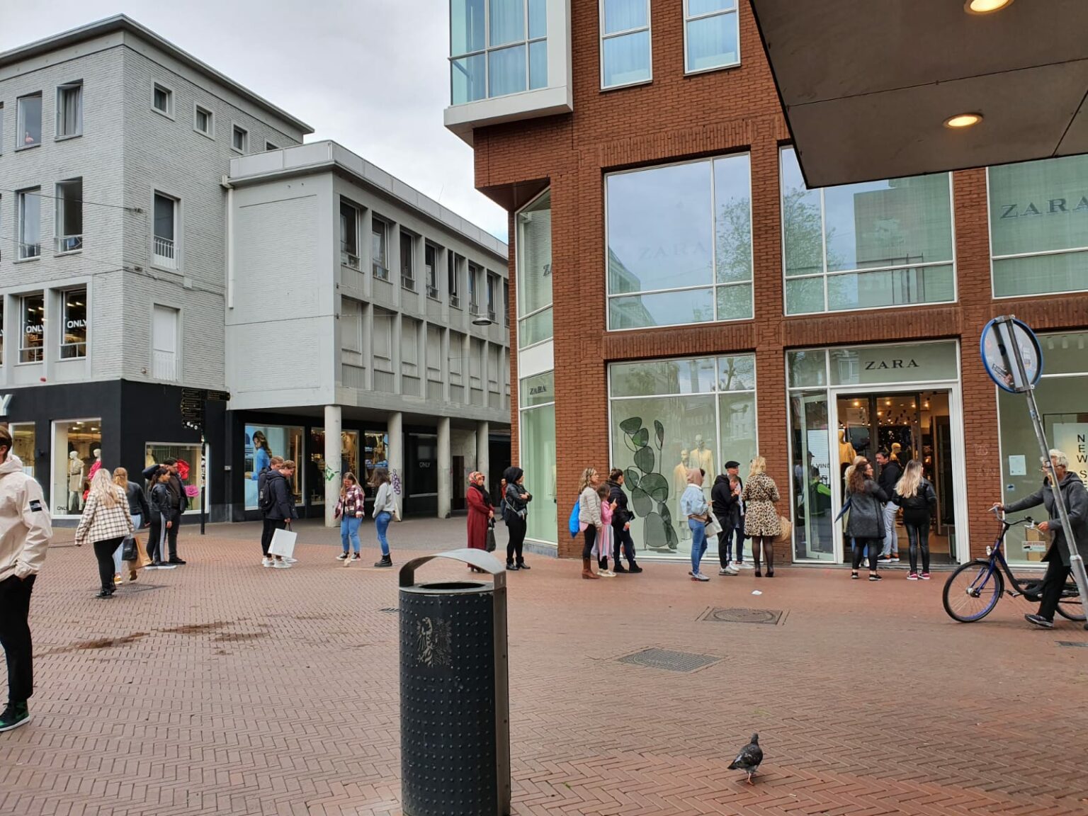 Anderhalvemetersamenleving in Nijmegen: zo winkelen we nu