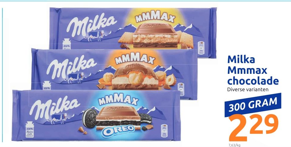 Milka Mmmax chocolade € 2,29 - indebuurt Nijmegen