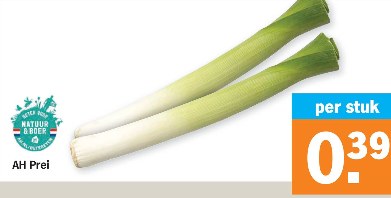 AH Prei € 0,39 - indebuurt Nijmegen