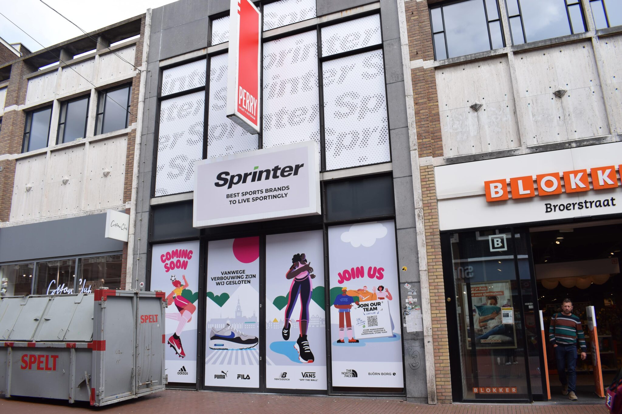 Perry Sport in de Broerstraat overgenomen: dit wordt de nieuwe naam ...
