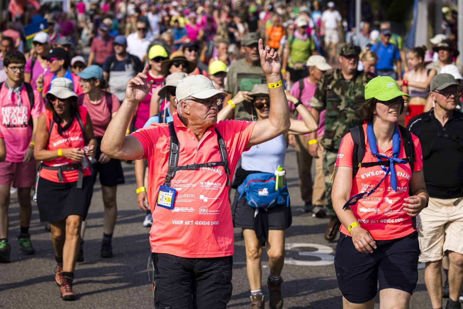 Aantal nationaliteiten, gemiddelde leeftijd en meer: de Vierdaagse 2023 in cijfers