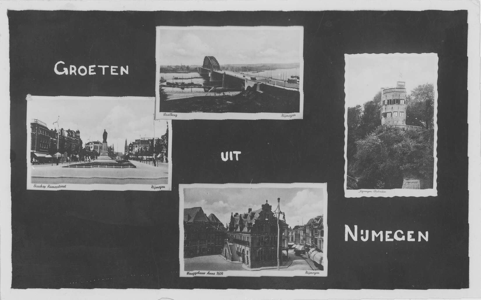 Groeten uit Nijmegen! 7 x ansichtkaarten van vroeger