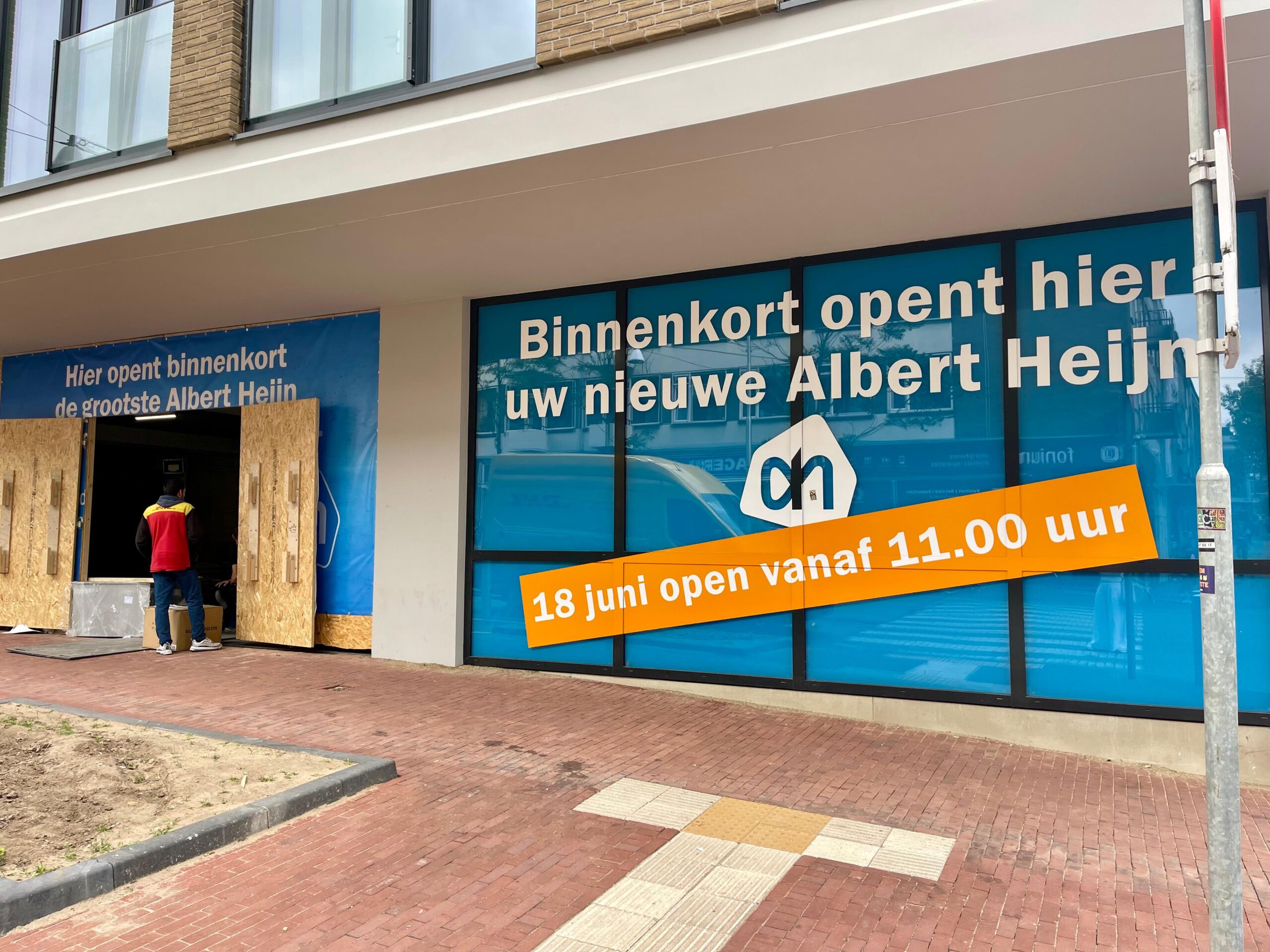Grootste Albert Heijn van het Nijmeegse centrum opent bijna