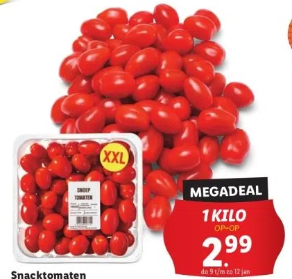 Snacktomaten € 2,99 - indebuurt Nijmegen