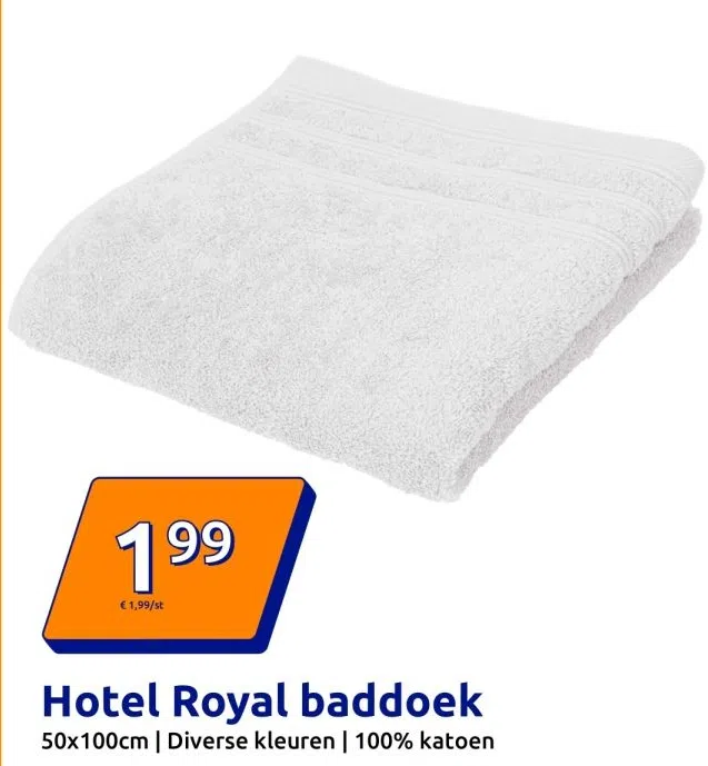 Hotel Royal baddoek € 1,99 - indebuurt Nijmegen