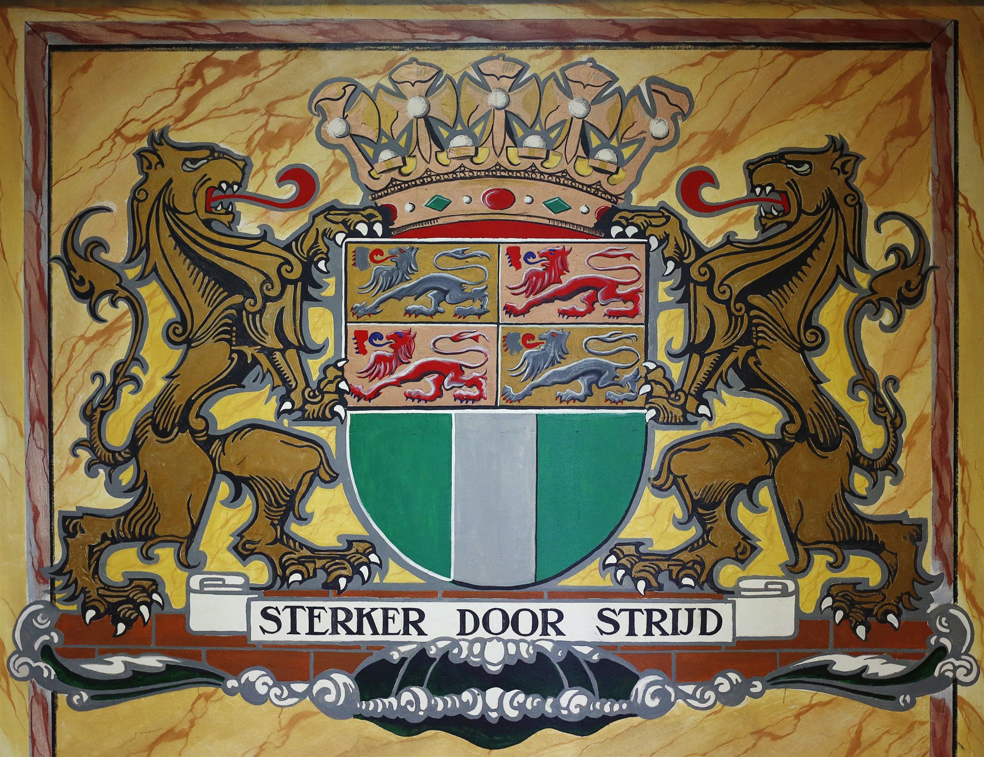 Waarom zijn de kleuren van Rotterdam groen-wit-groen?