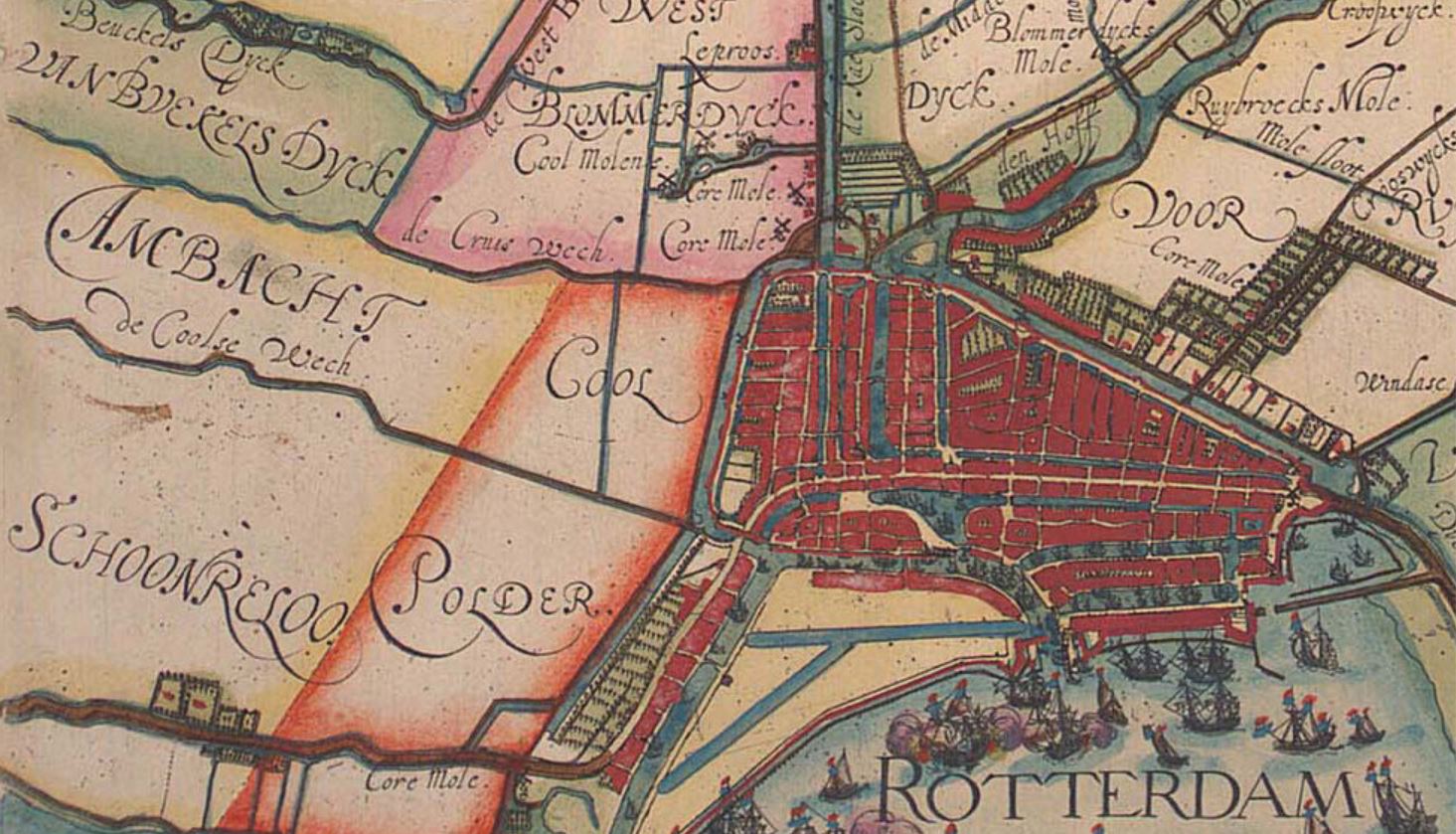Waarom zijn de kleuren van Rotterdam groen-wit-groen?