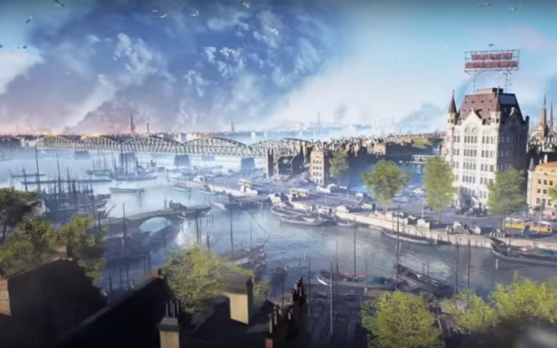 Video: zó eng realistisch is Rotterdam als decor in Battlefield 5