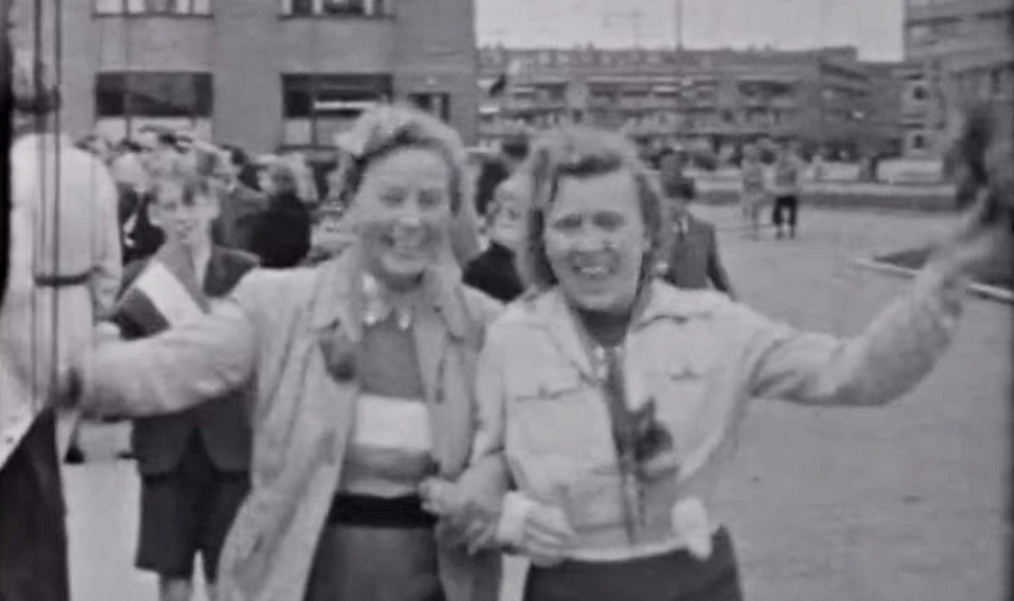 Unieke video: zo zag Bevrijdingsdag in Rotterdam eruit in 1945
