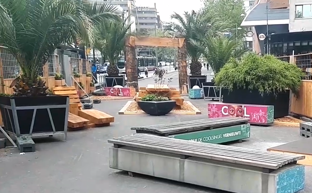 Video: in het centrum ligt een nieuw stadspark waar je gratis mag ...