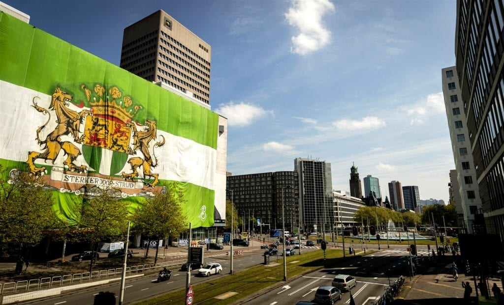 Dit is waarom Rotterdam 'Sterker door Strijd' onder het wapen heeft ...