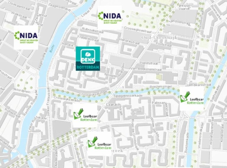 Hier vind je nog échte Rotterdammers tussen de bakfietsen: hallo ...