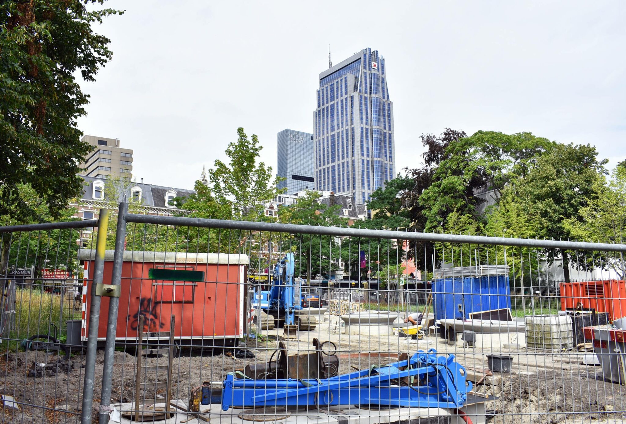 Video: de facelift van dit Rotterdamse stadspark is in volle gang ...
