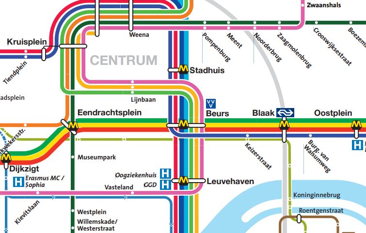 Dit is waarom station Beurs hét knooppunt van Rotterdam is - indebuurt ...